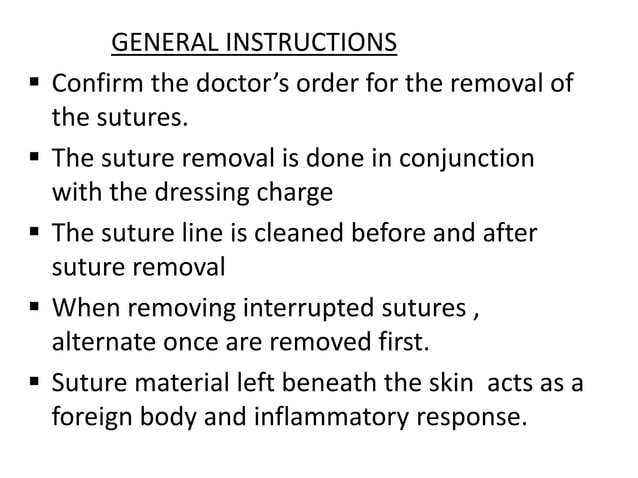 suture removal ppt.pptx medical surgical | PPTX