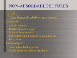 Sutures | PPT