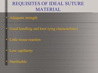 Sutures | PPT