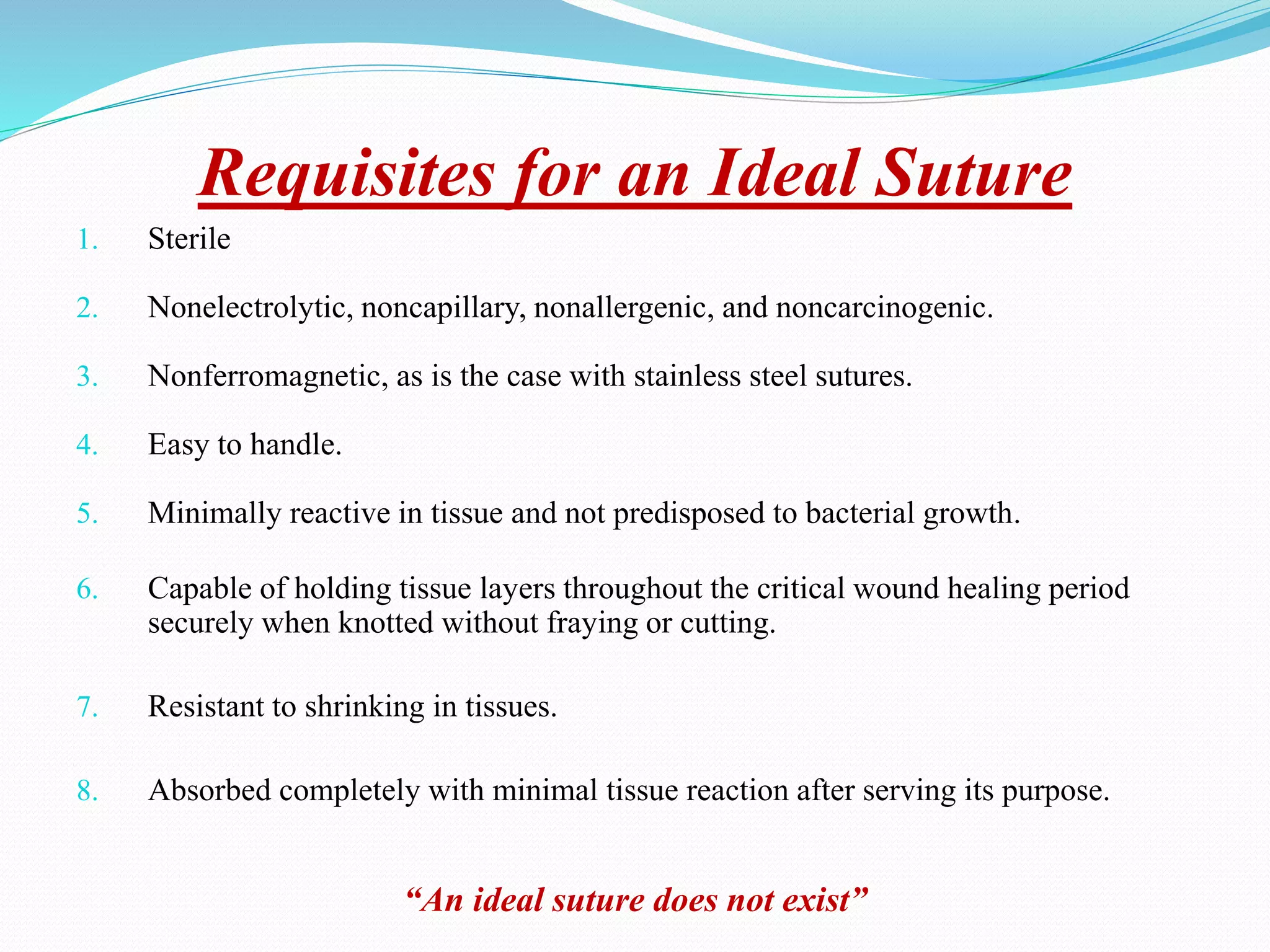 Suturing in omfs | PPTX