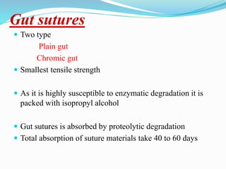 Suturing in omfs | PPTX