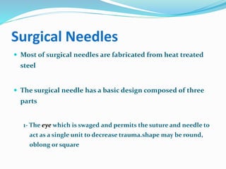 Suturing in omfs | PPTX