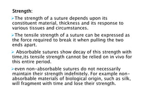 SUTURES materials in general surgery .pptx
