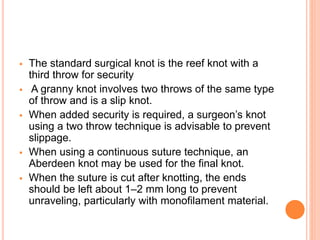 sutures and knots.pptx