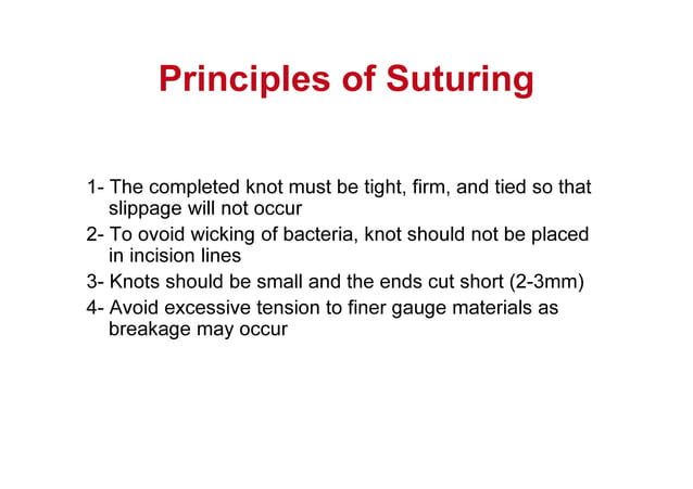 Sutures and suturing | PDF | First Aid | Injuries