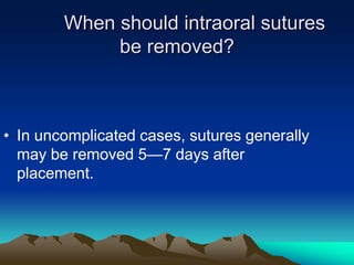 Sutures material | PPT