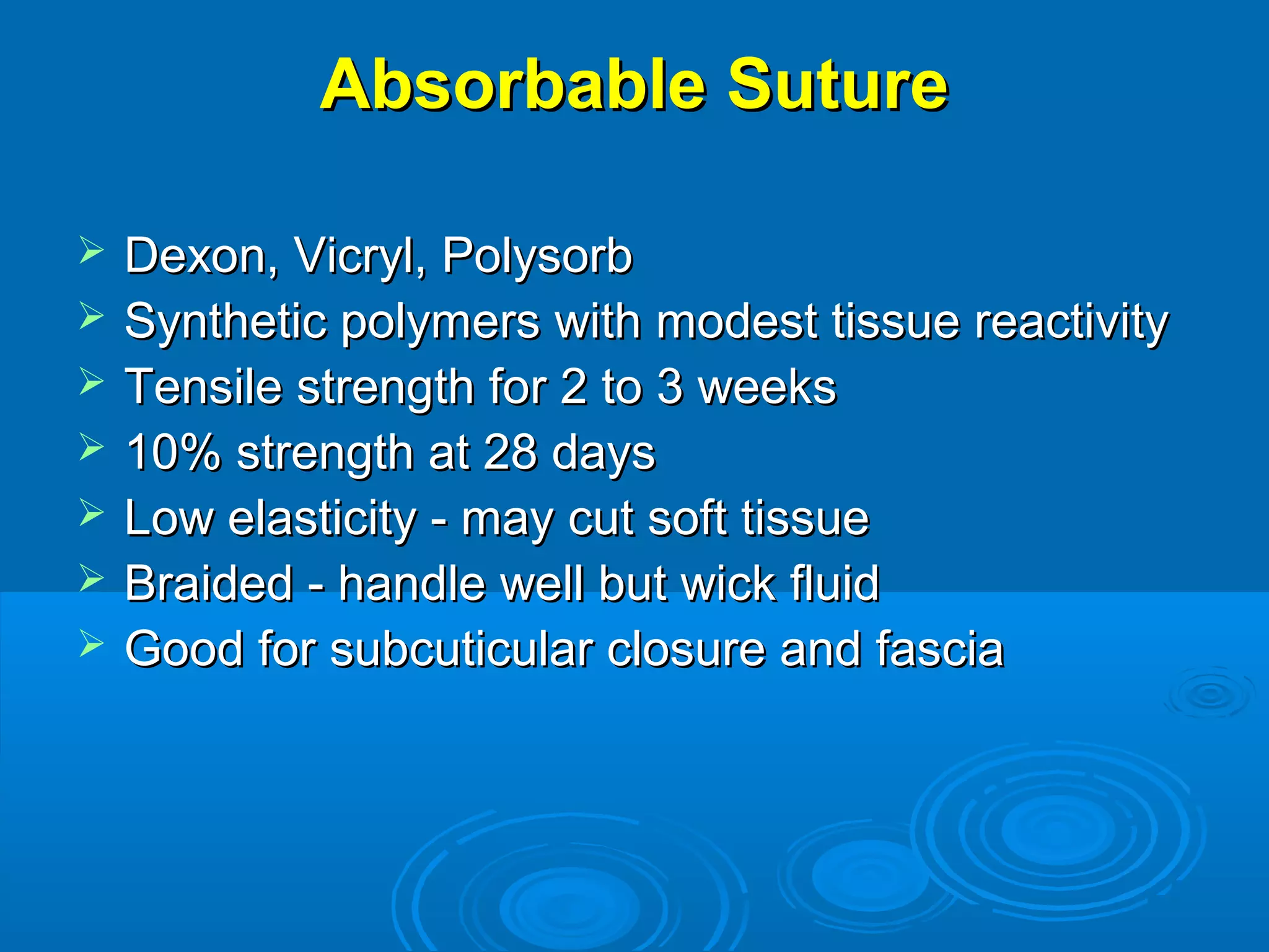 Sutures Materials | PPT