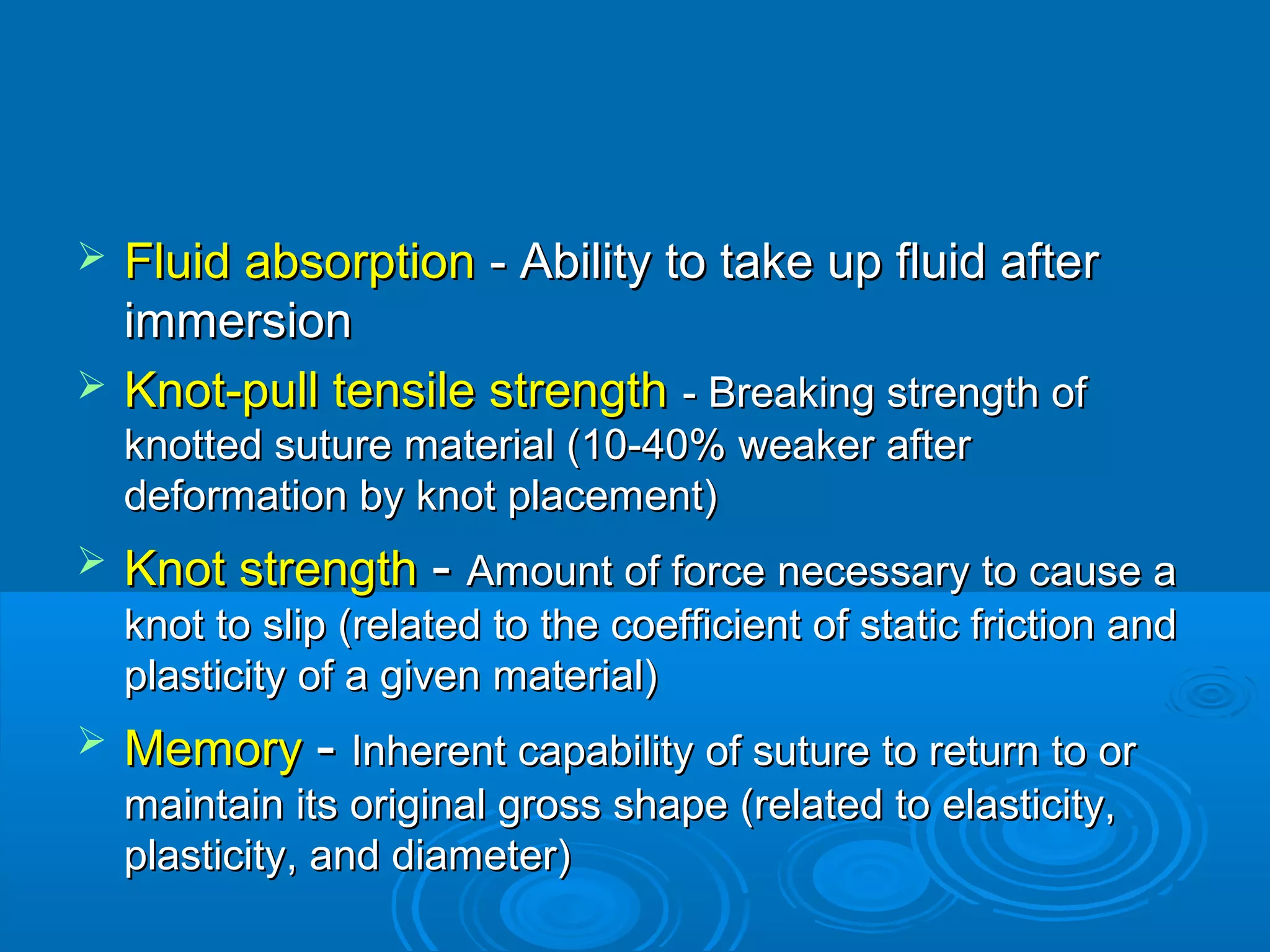 Sutures Materials | PPT