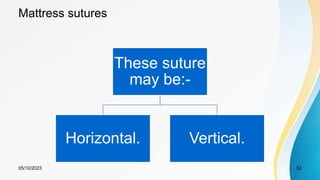 SUTURES MATERIALS & SUTURING TECHNIQUES.pptx