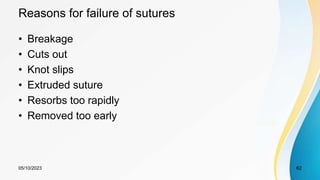 SUTURES MATERIALS & SUTURING TECHNIQUES.pptx