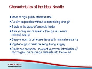 SUTURE AND NEEDLE TECHNOLOGY | PDF