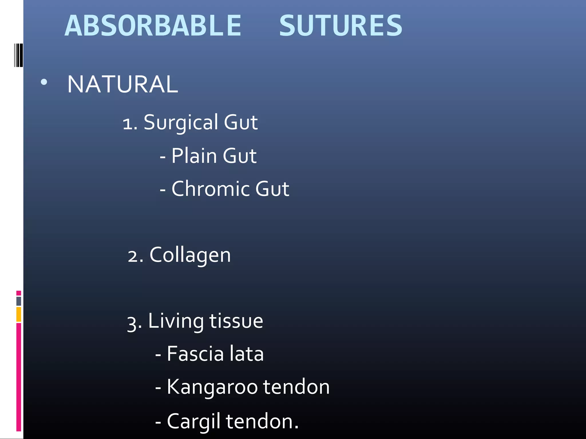 Sutures | PPT
