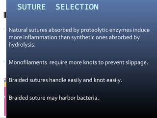 Sutures | PPT