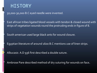 Sutures | PPT