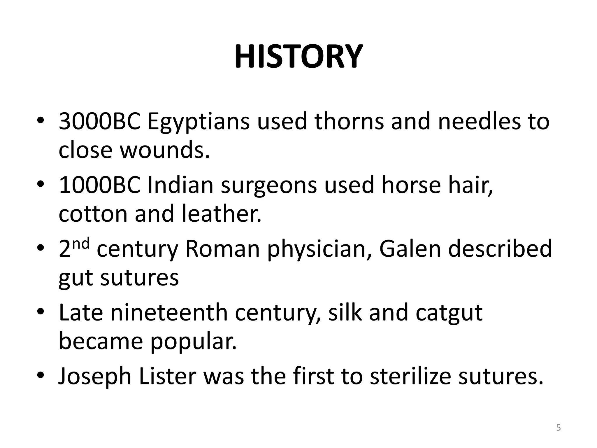 SUTURE AND SUTURE MATERIALS IN SURGERY | PPTX