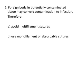SUTURE AND SUTURE MATERIALS IN SURGERY | PPTX