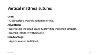 SUTURES, SUTURING TECHNIQUES AND WOUND MANAGEMENT.pptx