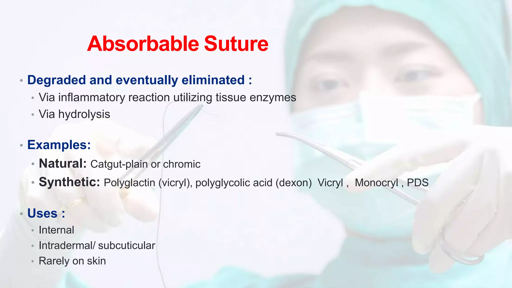 The basics of Suturing | PPTX