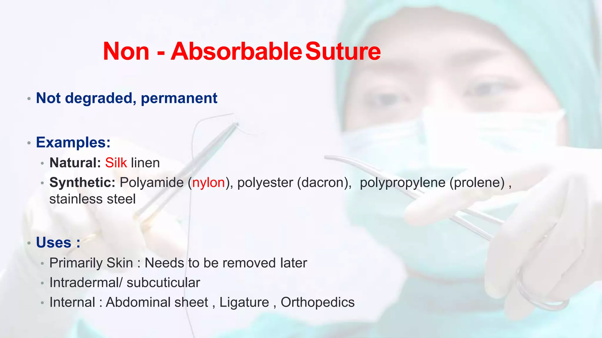 The basics of Suturing | PPTX