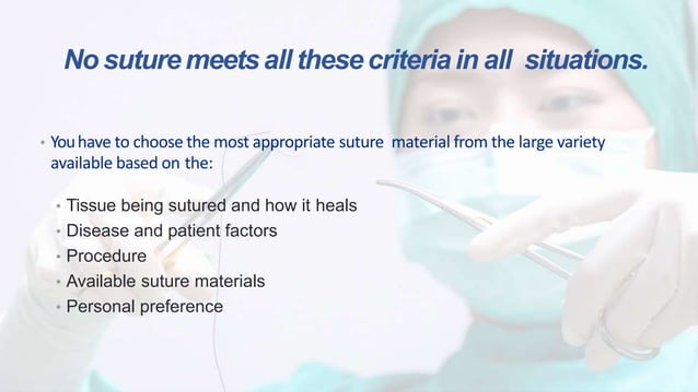 The basics of Suturing | PPTX