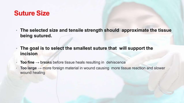 The basics of Suturing | PPTX