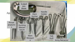 Suturing and Instrument.pptx file ppt terj | PPTX