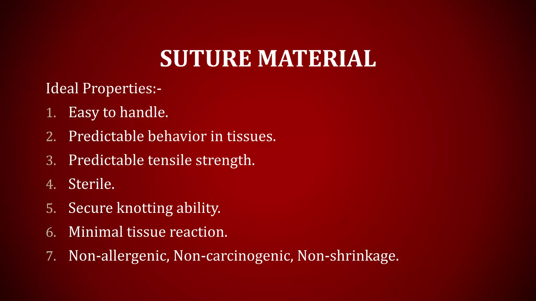 Suturing and its technique | PPTX