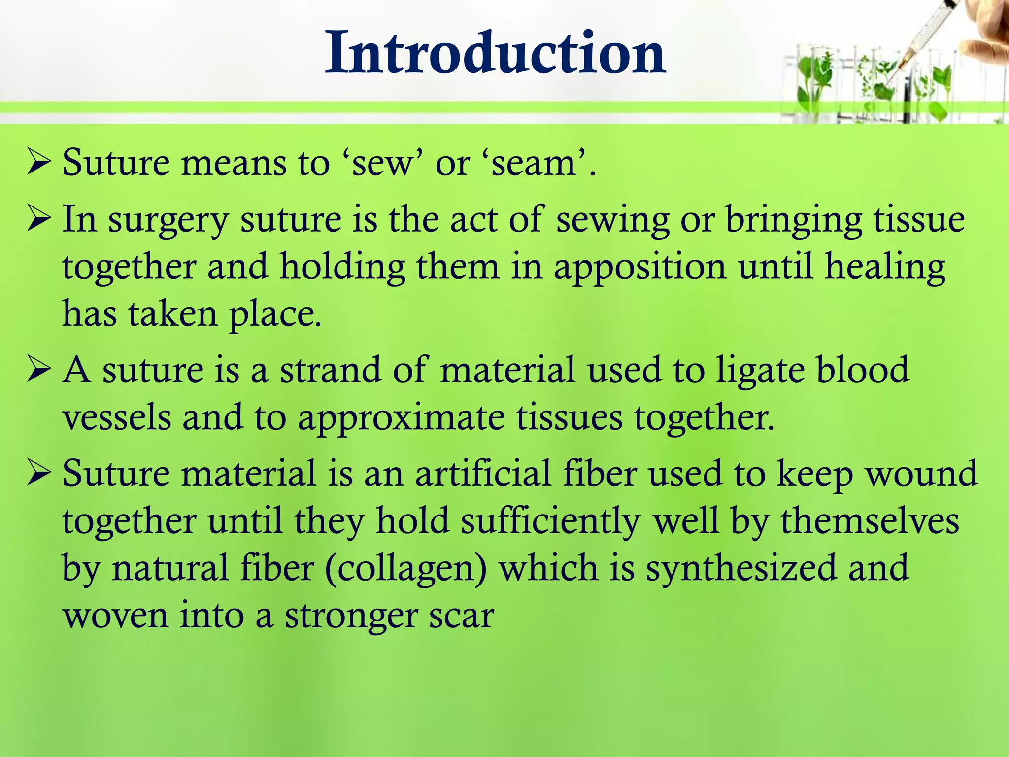 Suturing Dr Bijendra Shah ppt | PDF