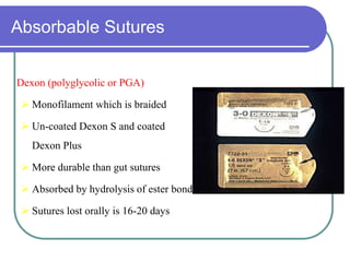 sutures and suturing technique | PPTX