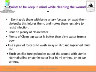 Suturing of superficial wound-ANAND MLHP.pptx