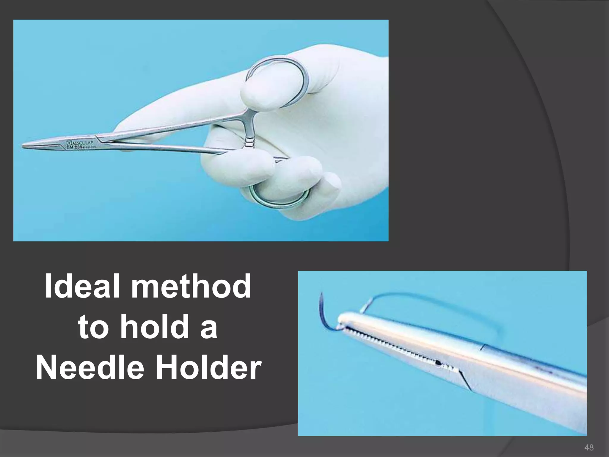 Suturing materials,techniques and principles | PPTX