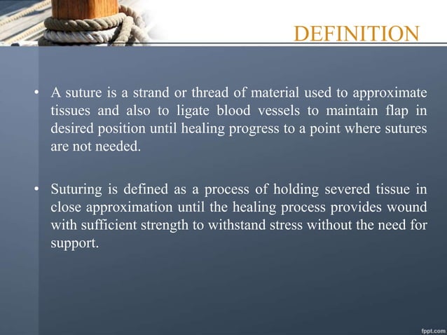 SUTURING TECHNIQUE.pptx
