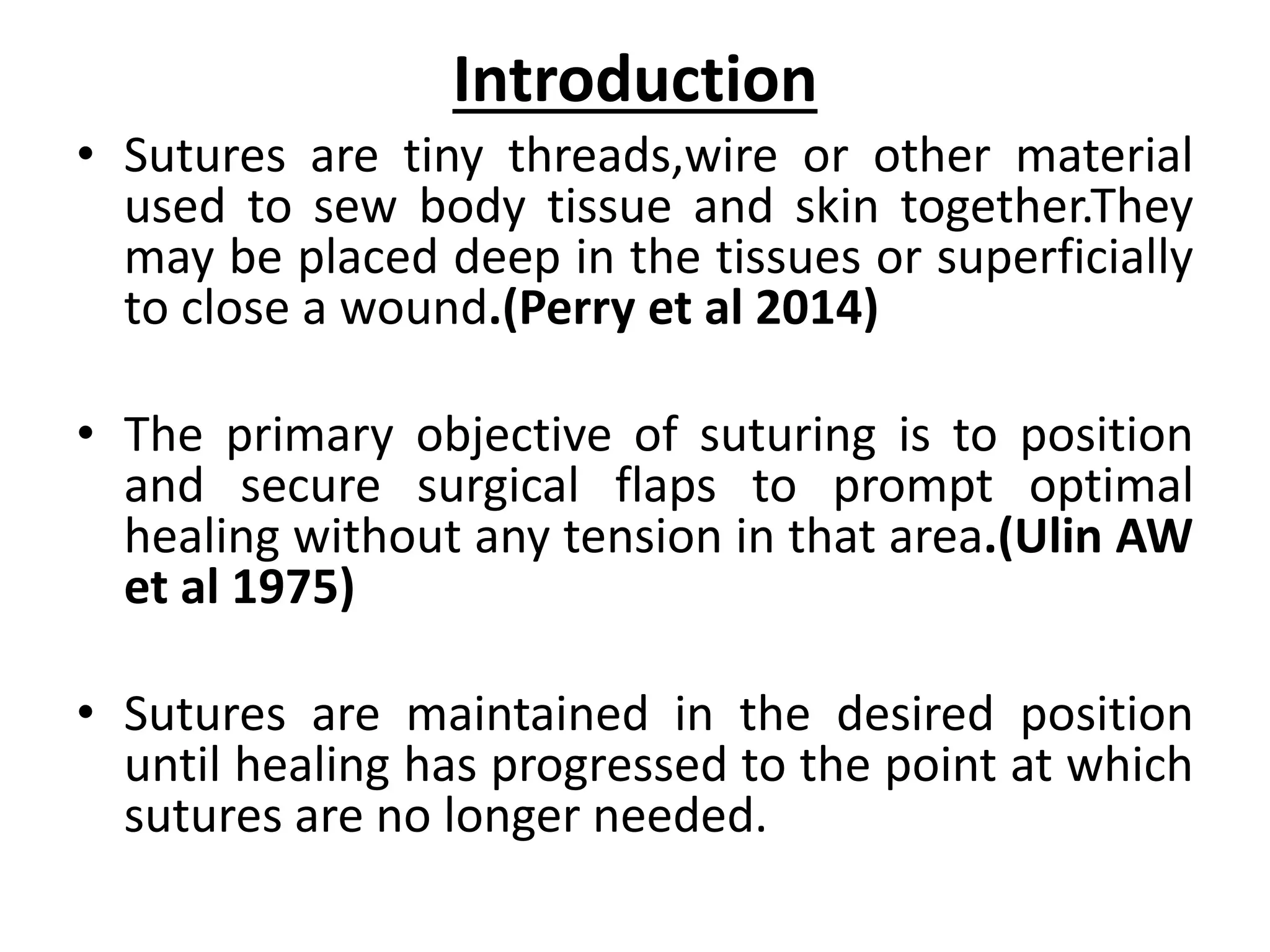 Suturing techniques ppt | PPTX