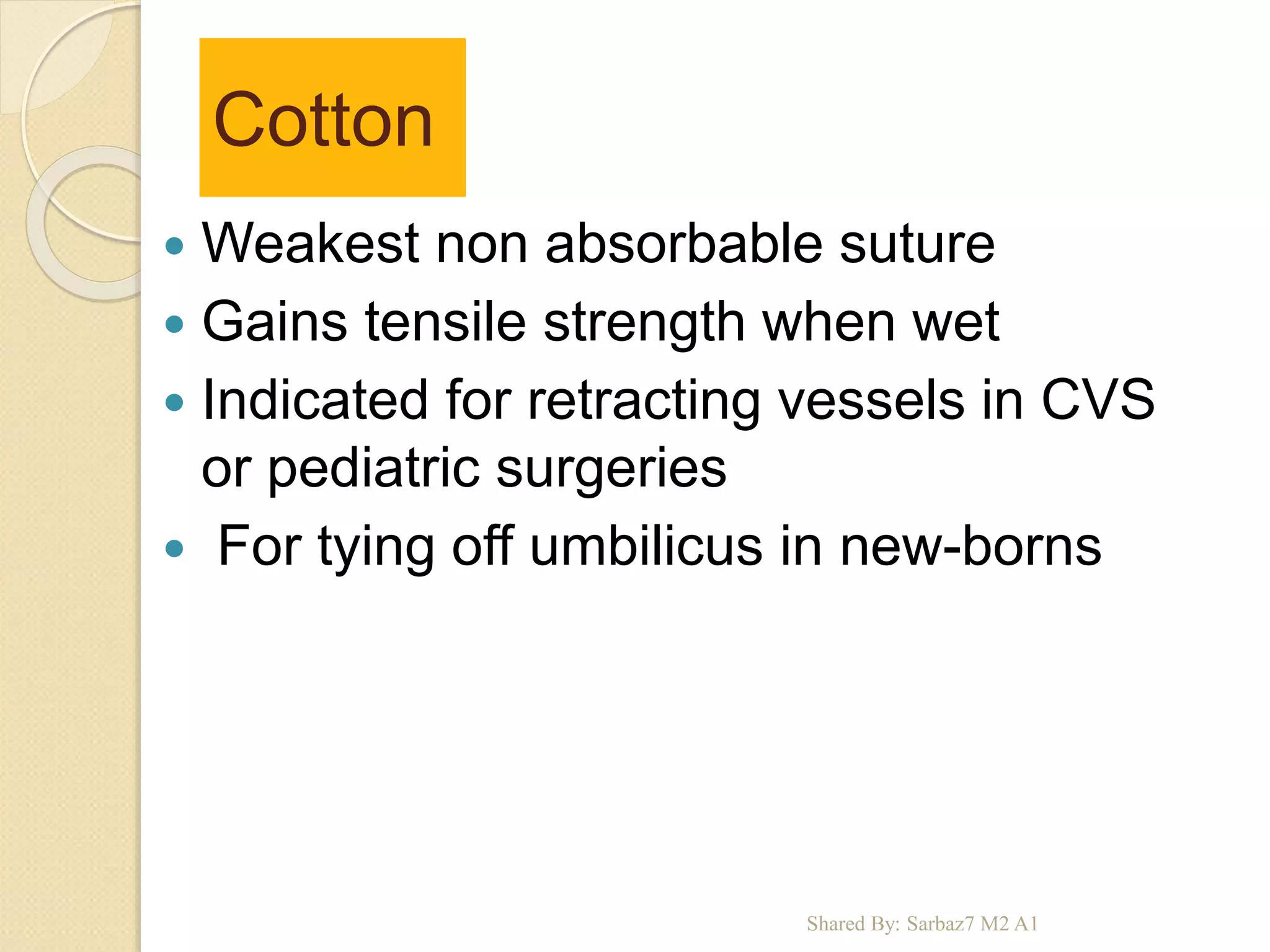 Sutures, Incisions and Mesh.ppt