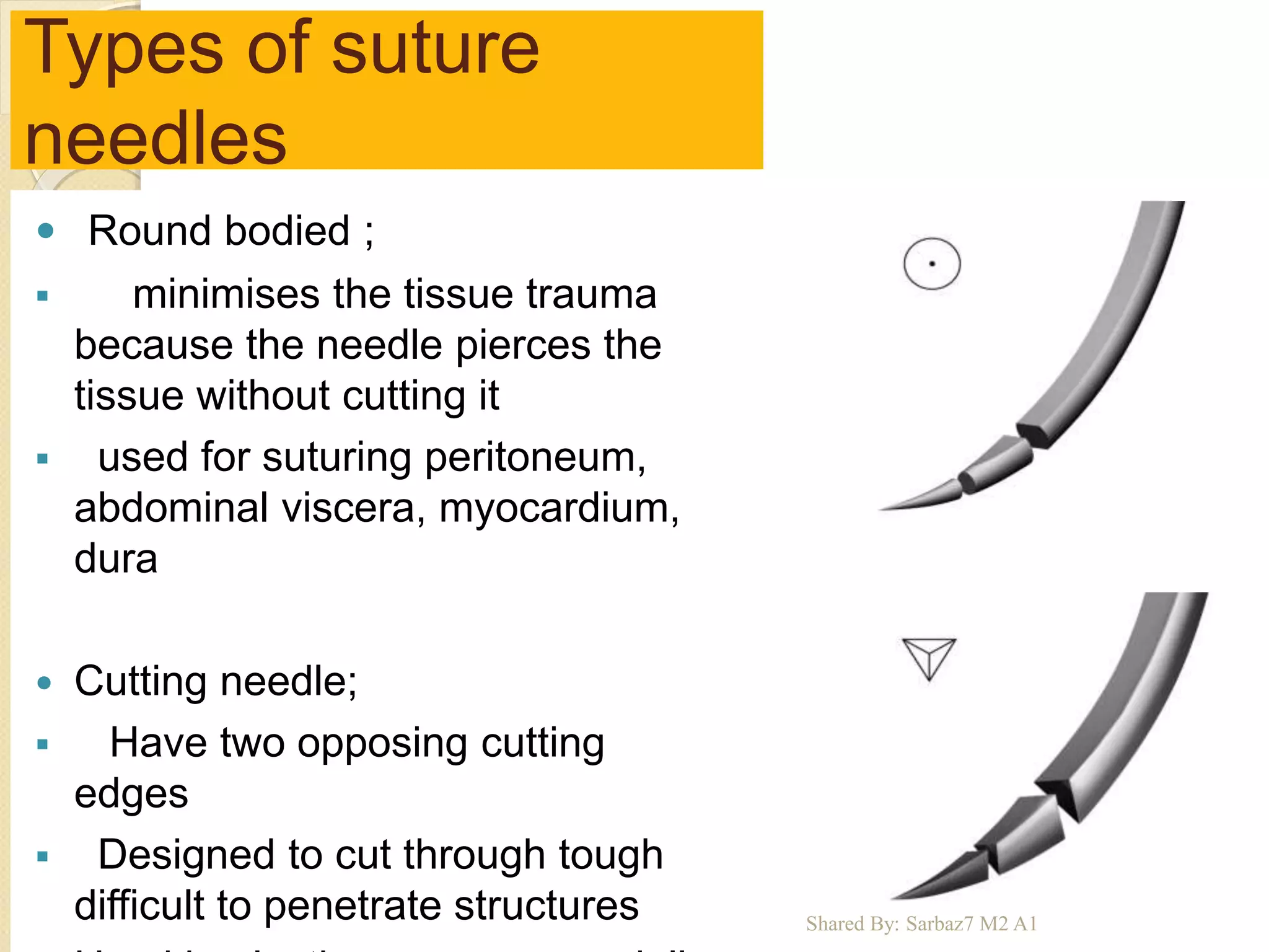 Sutures, Incisions and Mesh.ppt