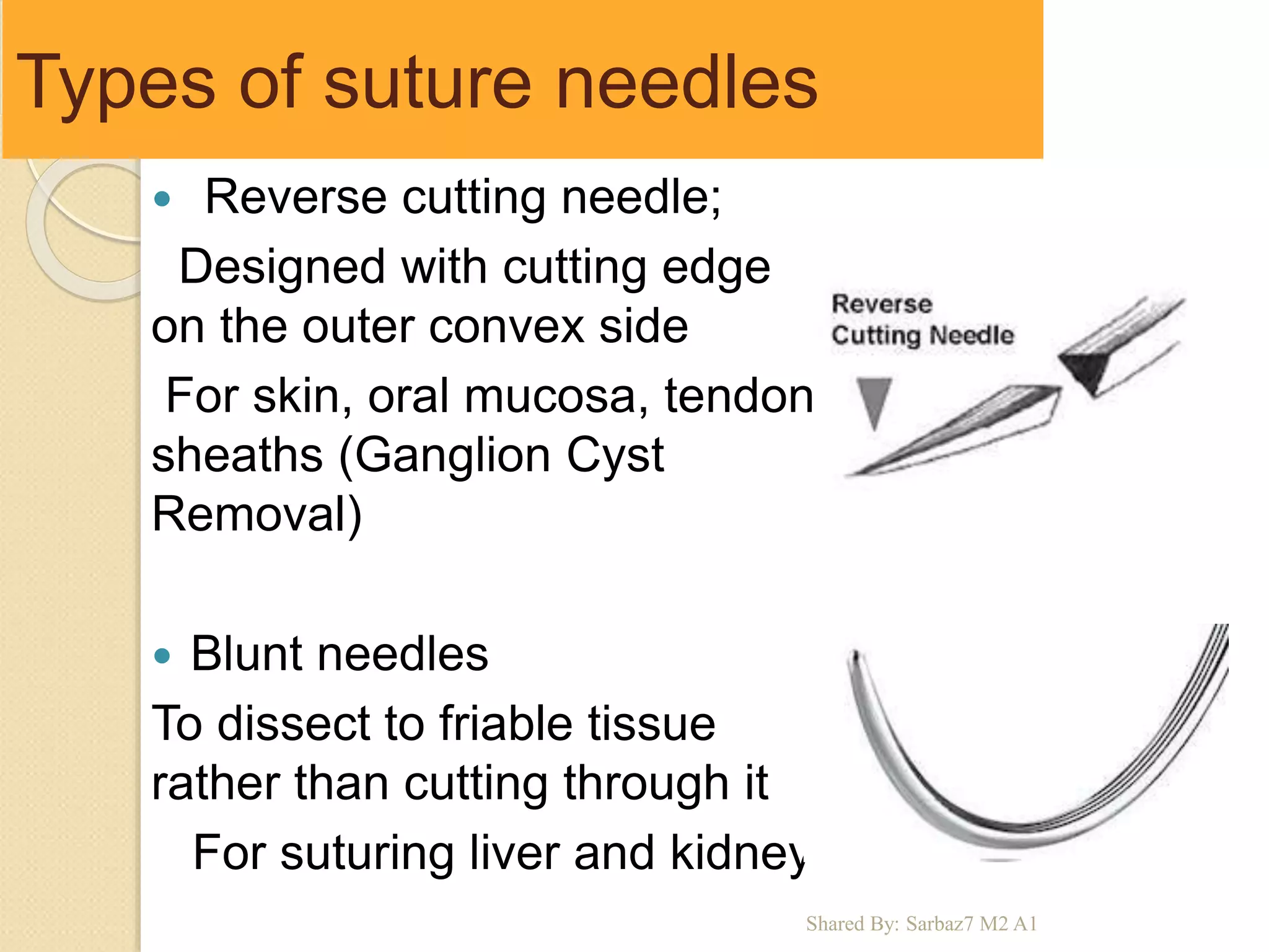Sutures, Incisions and Mesh.ppt