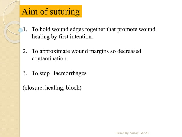 Sutures, Incisions and Mesh.ppt