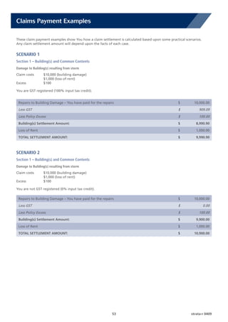 SUU Residential Strata PDS (Product Disclosure Statement / Policy ...