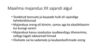 Suurriikide arengujooned xx sajandi algul | PPTX