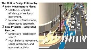 types of urban streets and types of parking found on these streets | PPTX