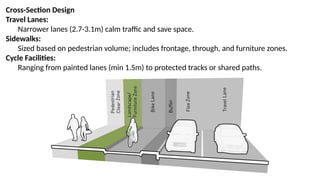 types of urban streets and types of parking found on these streets | PPTX