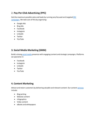 Digital Marketing Agency Noida - Suvega Digital Media | PDF