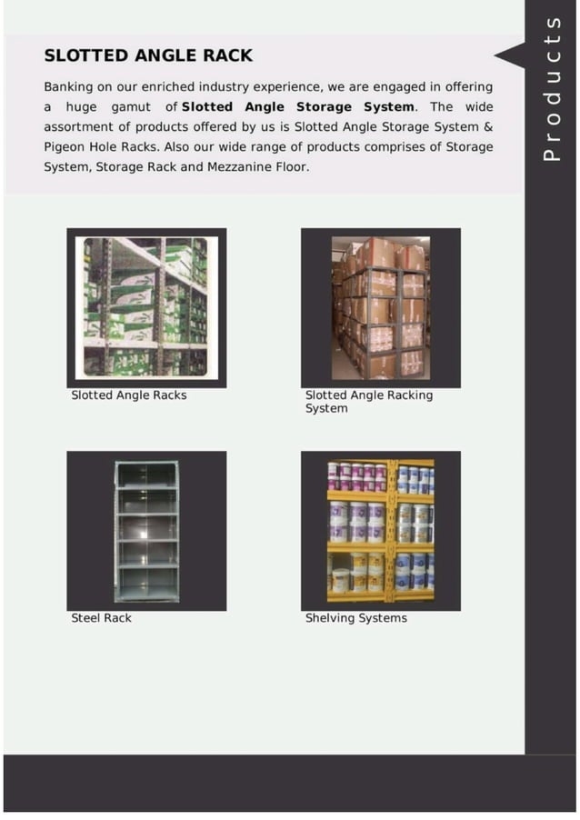 Suvidhaas werehouse Racking storage system | PDF