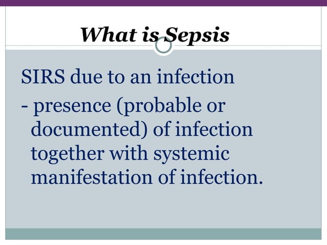 suviving-sepsis- SIRS and sepsis ppt.ppt | Lung and Respiratory Health | Diseases and Conditions