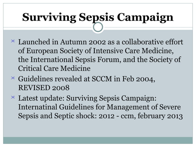 suviving-sepsis- SIRS and sepsis ppt.ppt | Lung and Respiratory Health | Diseases and Conditions