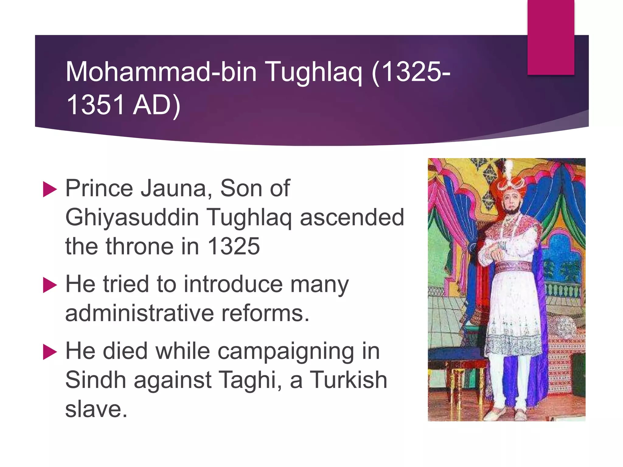 Delhi Sultanate | PPTX