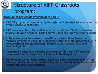 Next Step 2014 presentation by Suvrat Thatte from all India Football ...