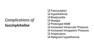 Suxamethonium | PPT