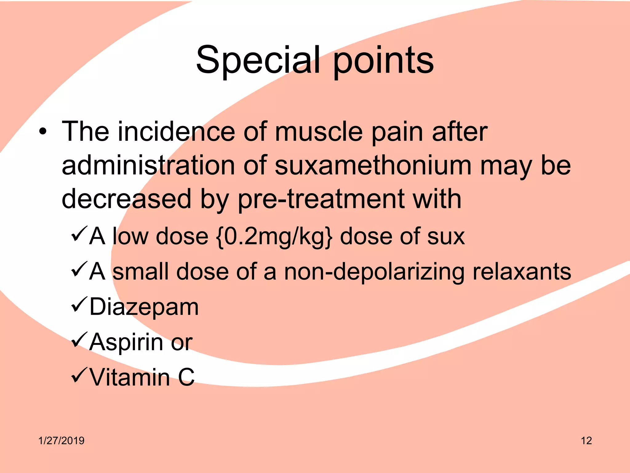 Suxamethonium | PPTX