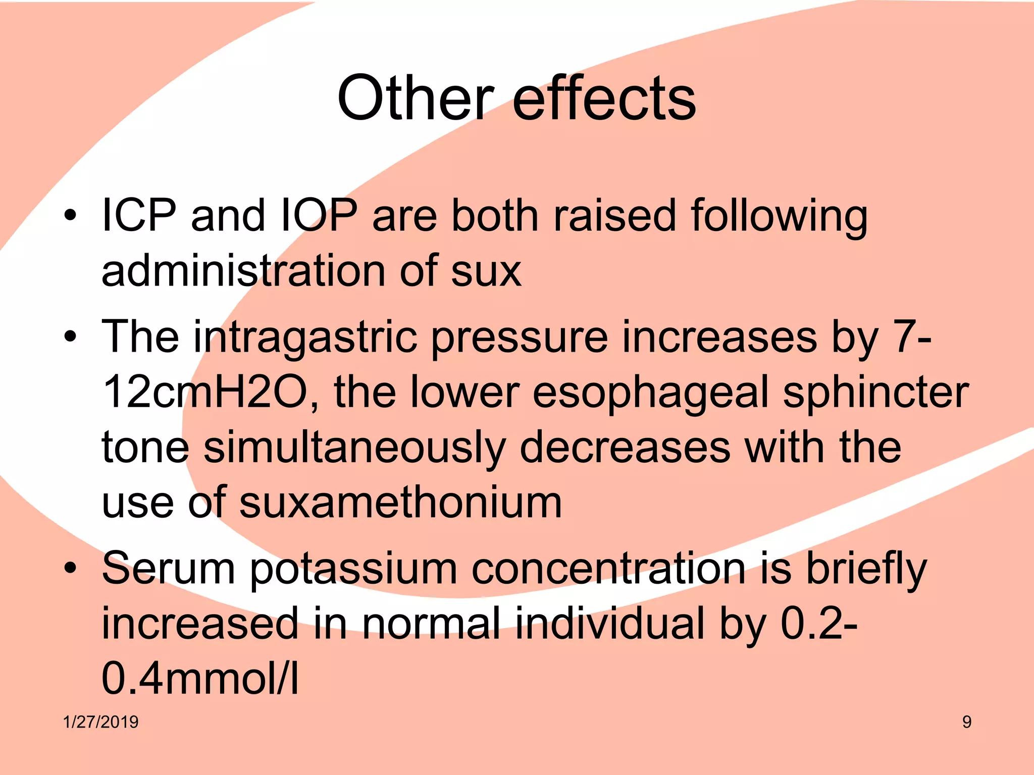 Suxamethonium | PPTX